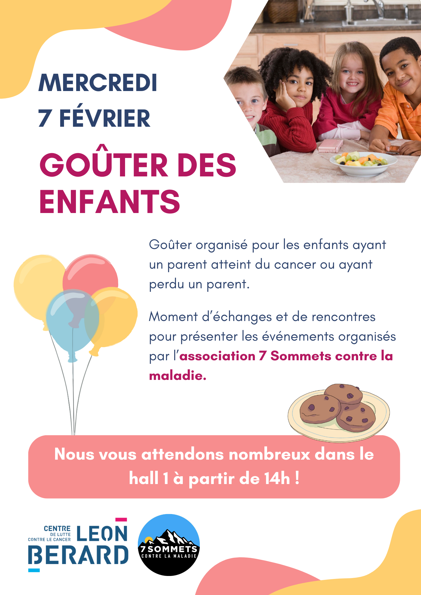 Goûter des enfants | Centre Léon Bérard